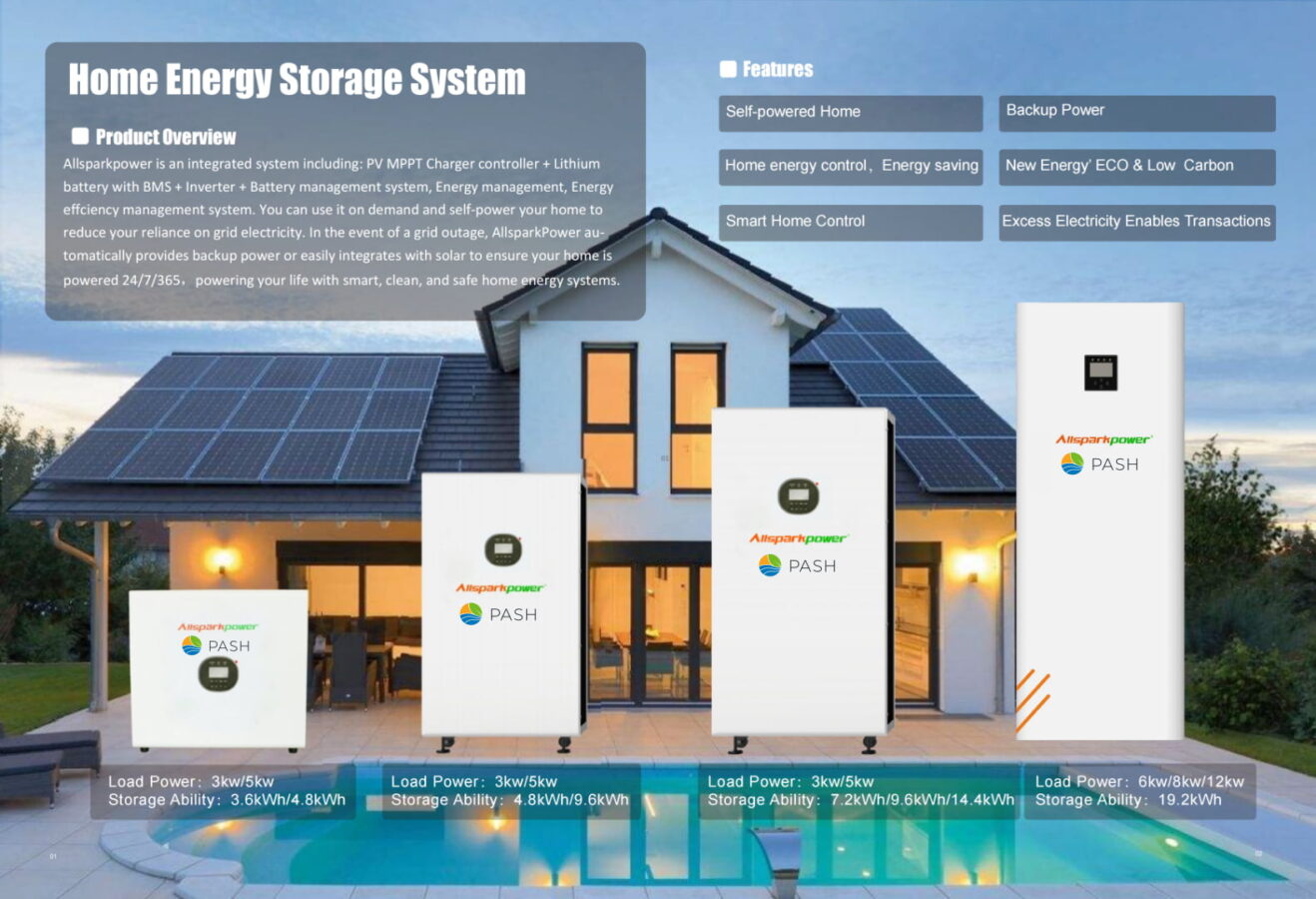 All in One Home Energy Storage System - PASH